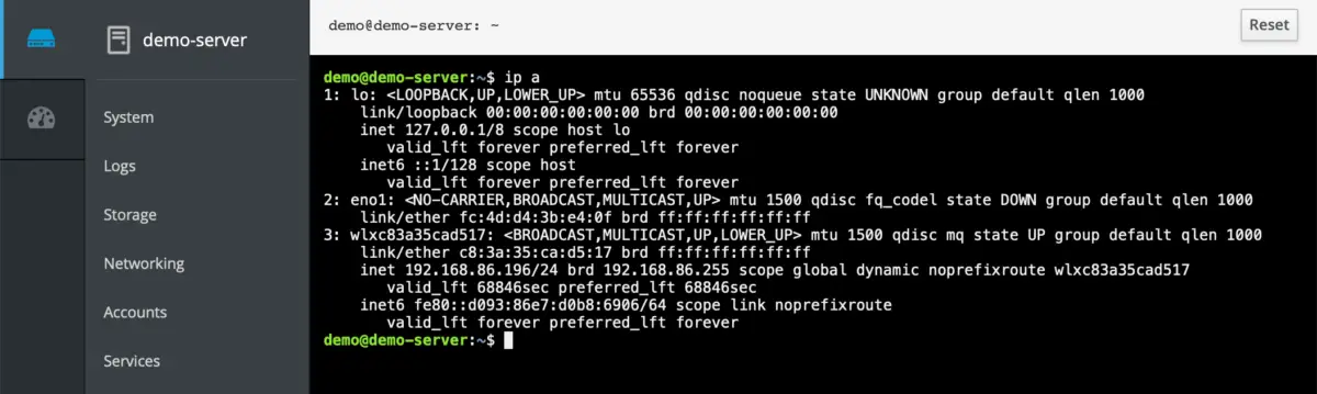An Overview Of The Ubuntu 2004 Cockpit Web Interface Answertopia