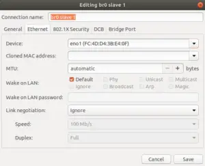 Creating an Ubuntu 20.04 KVM Networked Bridge Interface – Answertopia