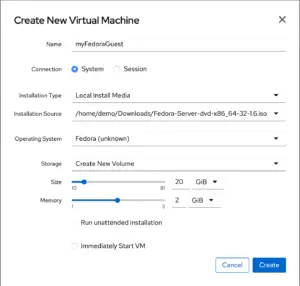 Creating Ubuntu 20.04 KVM Virtual Machines using Cockpit and virt-manager – Answertopia