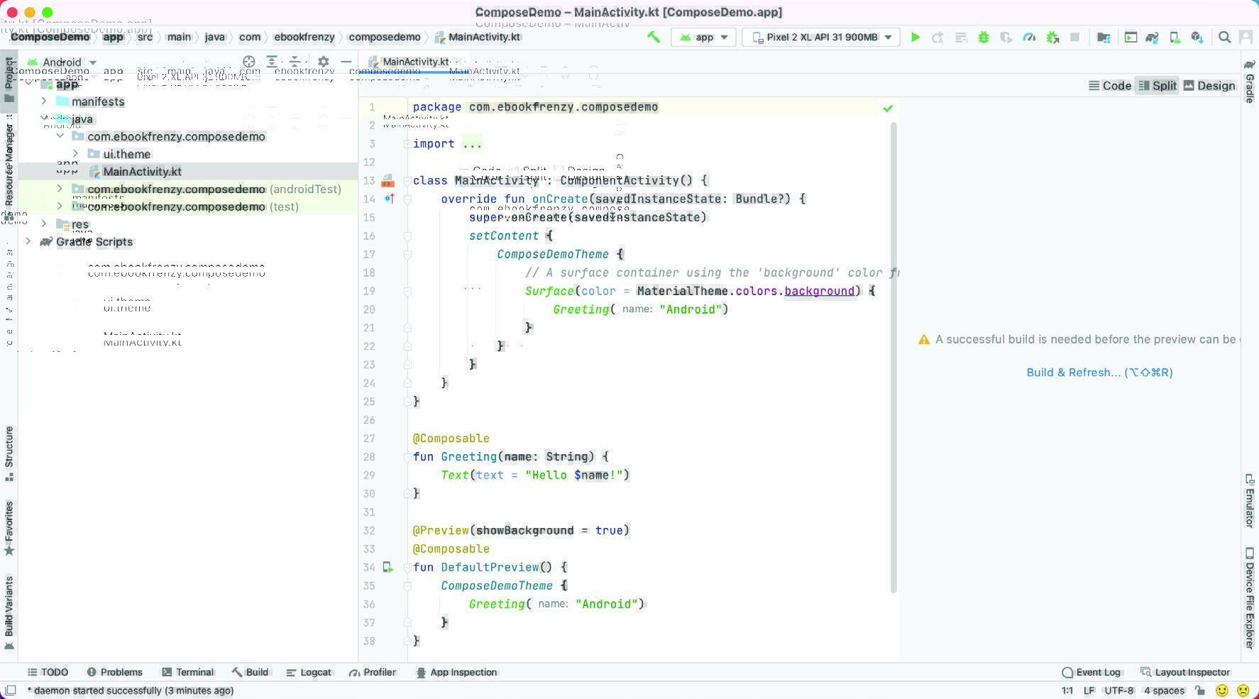 Overview Of A Jetpack Compose Project Answertopia