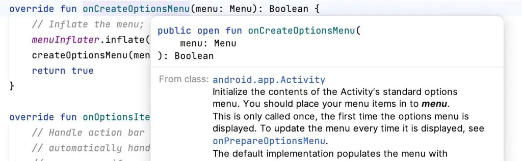 The Basics of the Android Studio Code Editor – Answertopia