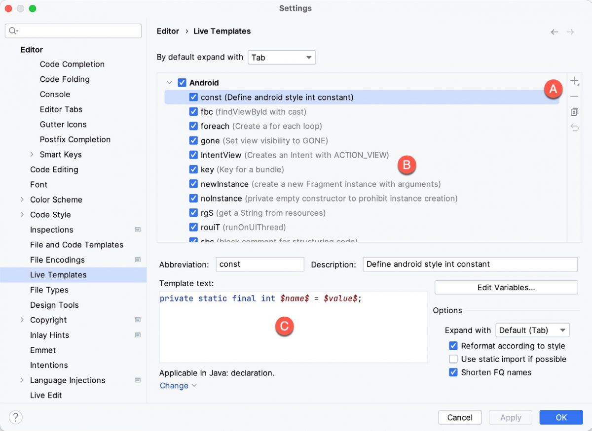 The Basics of the Android Studio Code Editor – Answertopia