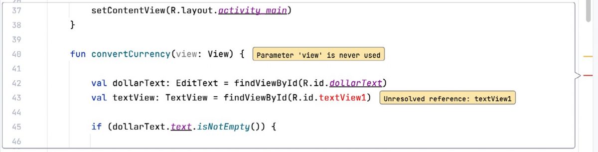 The Basics of the Android Studio Code Editor – Answertopia
