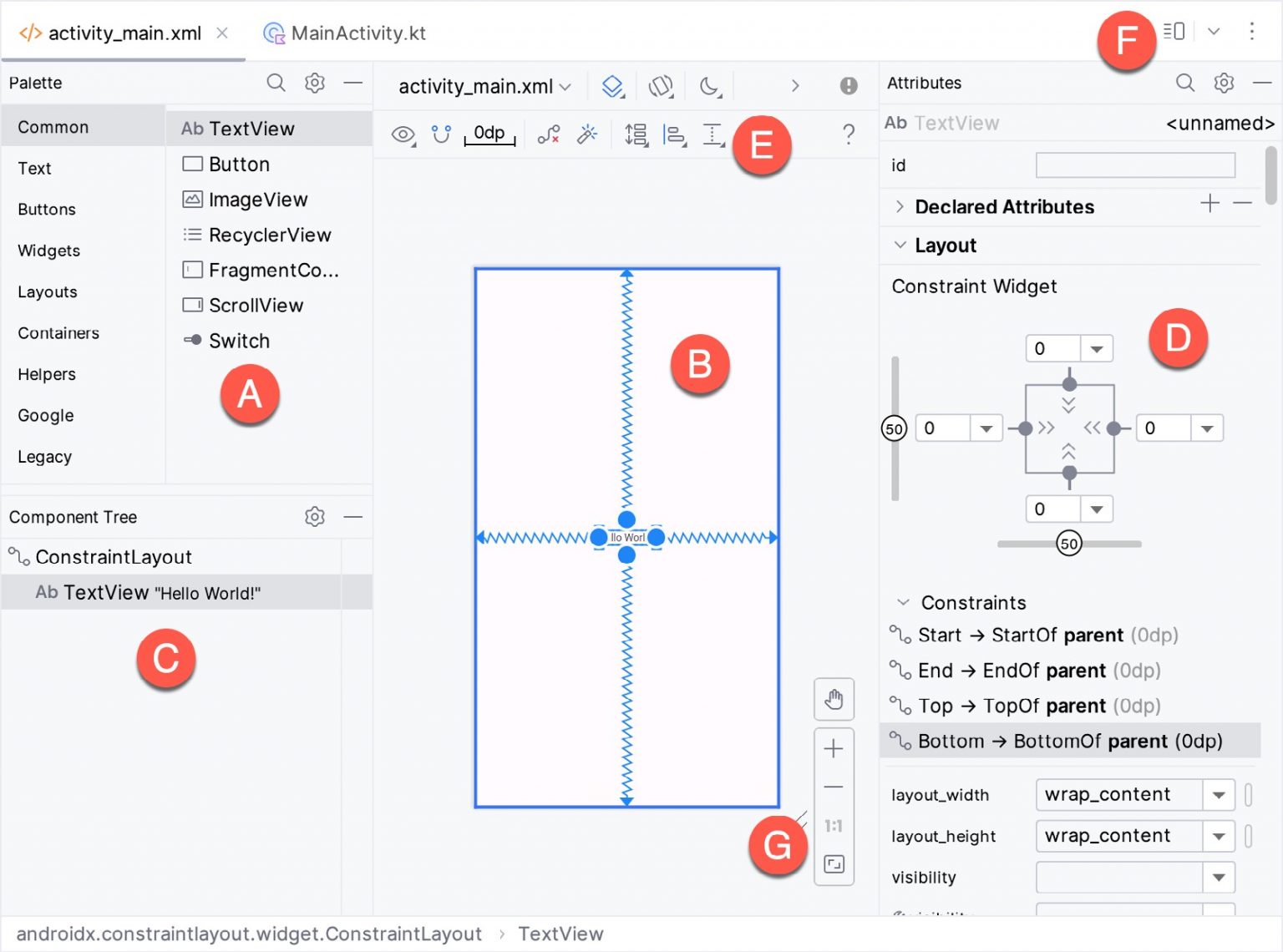 A Guide to the Android Studio Layout Editor Tool – Answertopia
