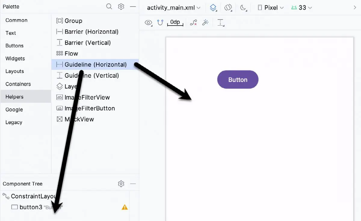 Using ConstraintLayout in Android Studio – Answertopia