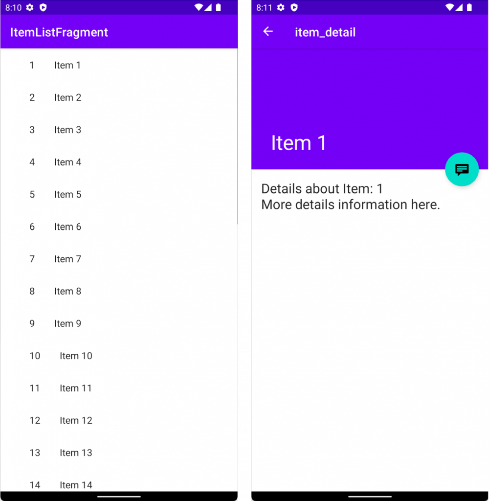 An Android Studio Primary/Detail Flow Tutorial – Answertopia