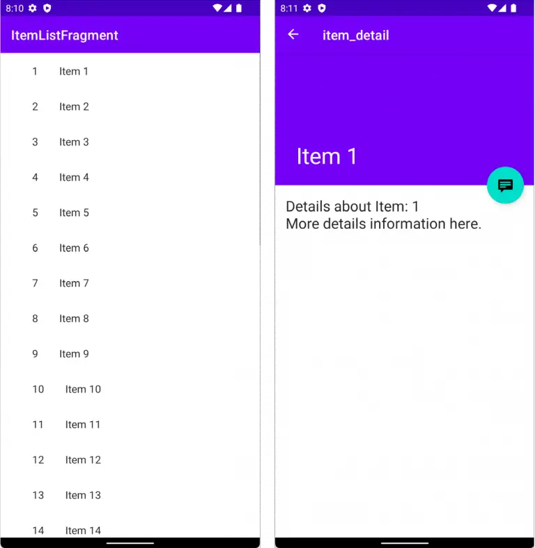 An Android Studio Primary/Detail Flow Tutorial – Answertopia